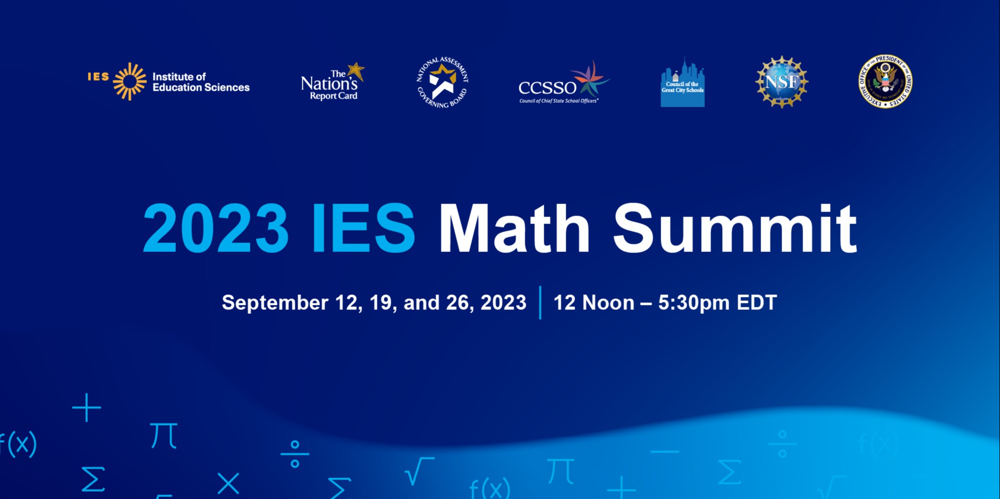 IES Math Summit